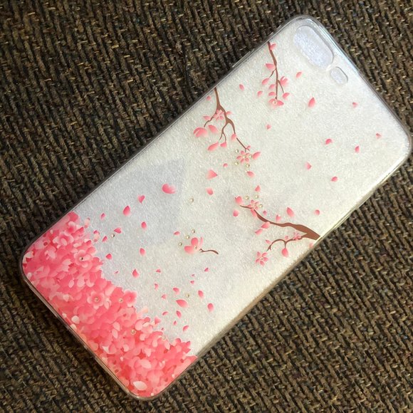 None | Cell Phones & Accessories | Iphone 8 Silicone Case Floral Pink ...